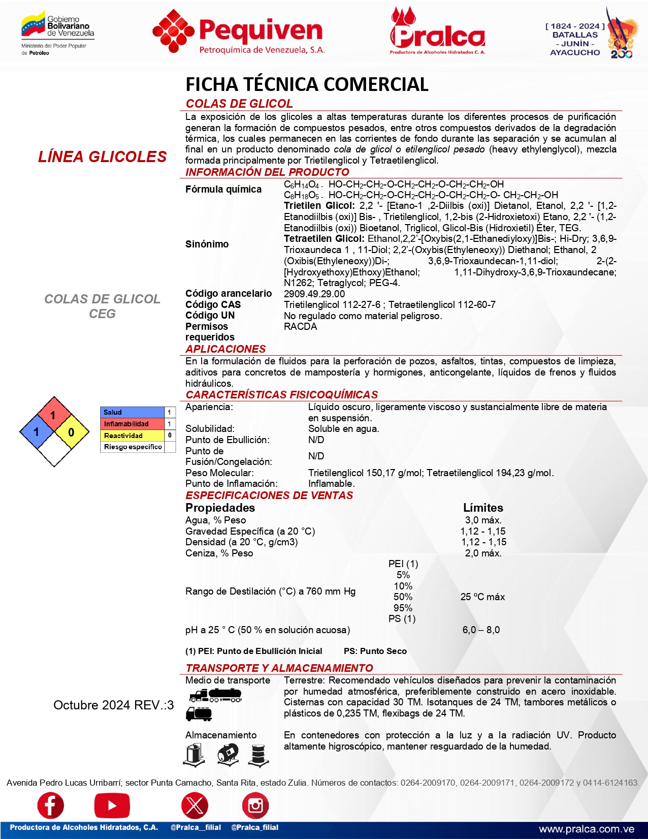 Producimos Óxido de Etileno y Glicoles de Etileno – Productora de ...