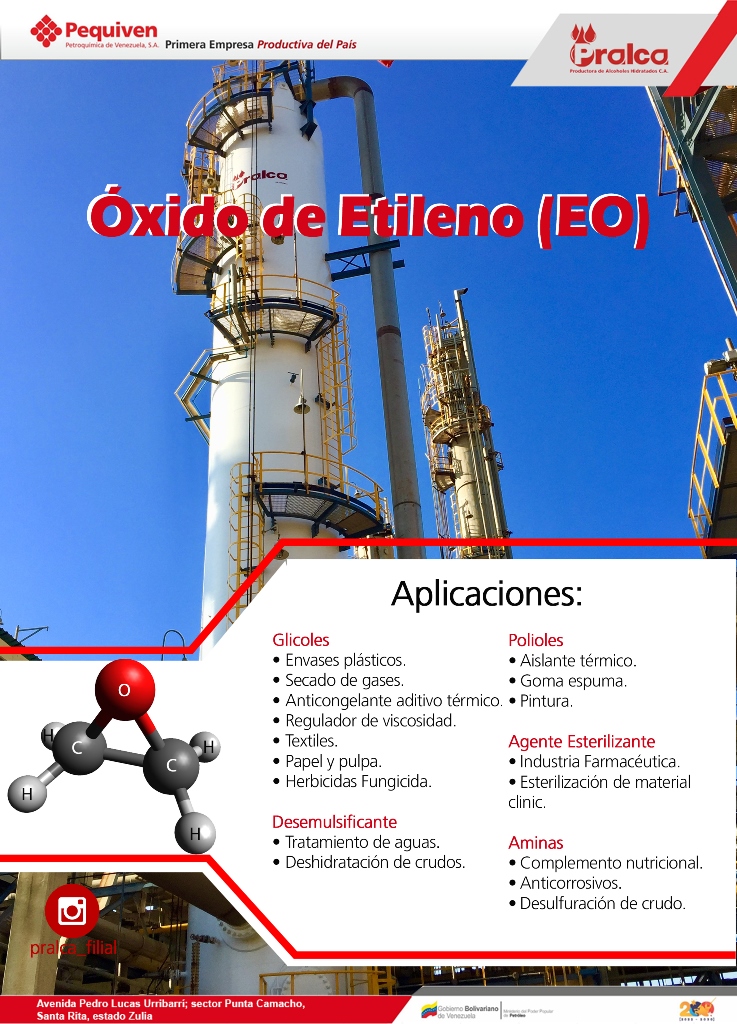 Producimos Óxido de Etileno y Glicoles de Etileno – Productora de ...